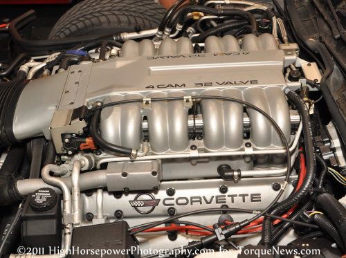 The stock engine of a 1994 Chevrolet Corvette ZR-1 | Torque News